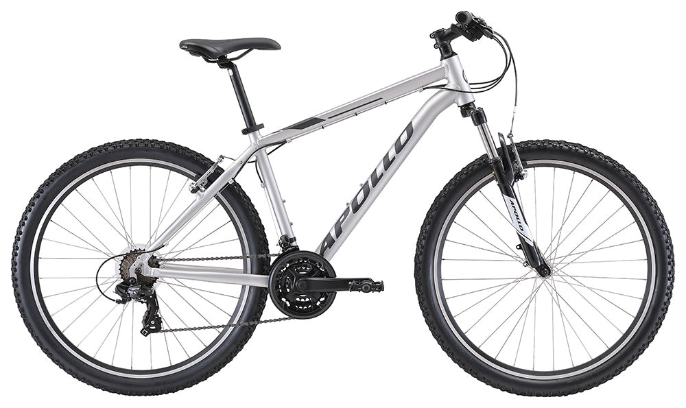 Apollo Aspire 10 MTB 27.5 Large - Matte Silver/Charcoal – Alchemy Online