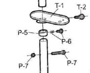 Minoura Upper Pillar Lock Knob Set – Alchemy Online