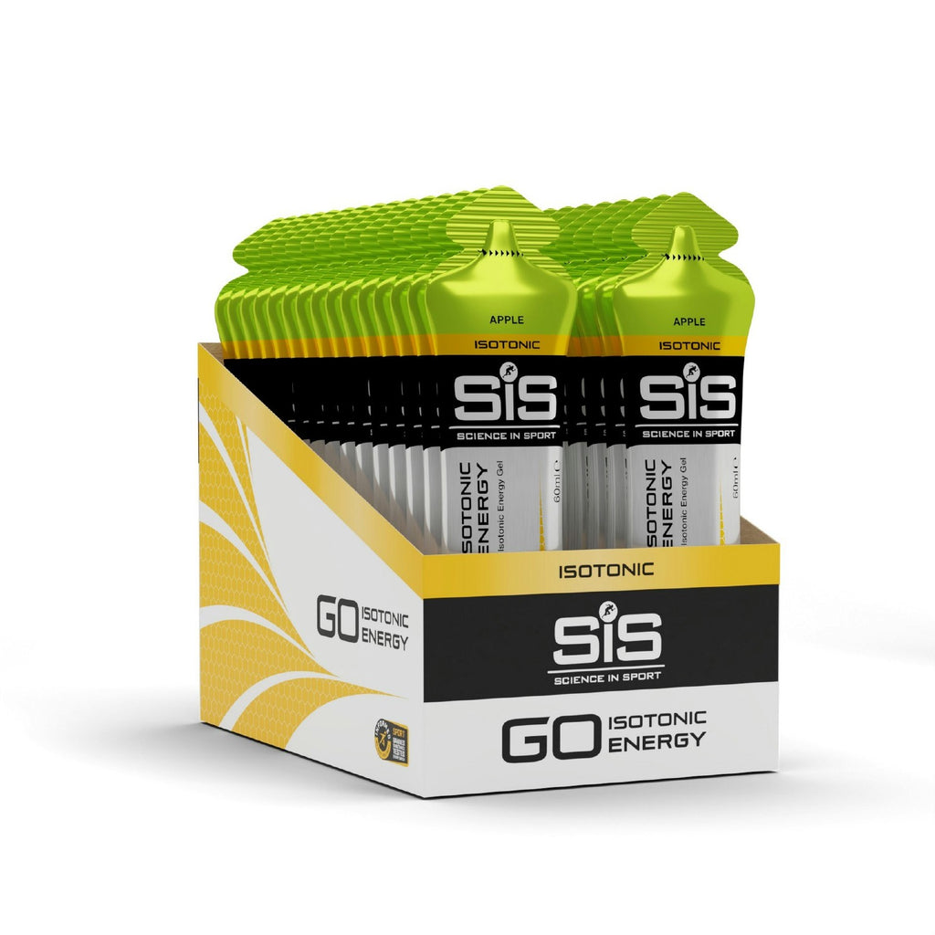 SIS Go Plus Isotonic Energy Gel 60ML 30 Pack - Apple – Alchemy Online