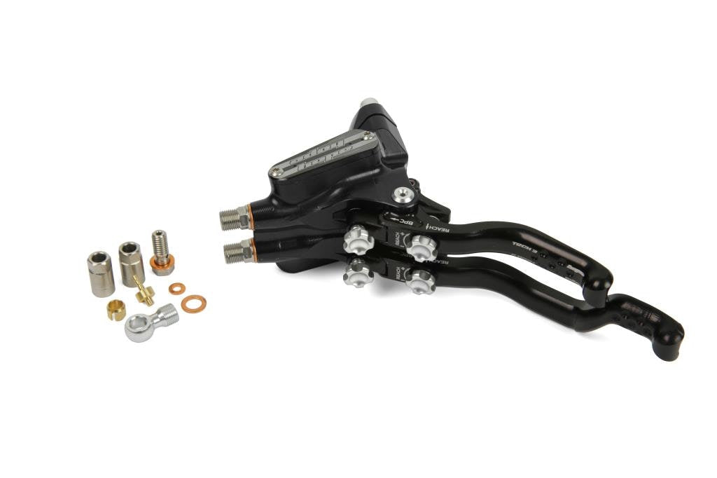 Hope Duo Master Cylinder Complete Left Hand - Black – Alchemy Online